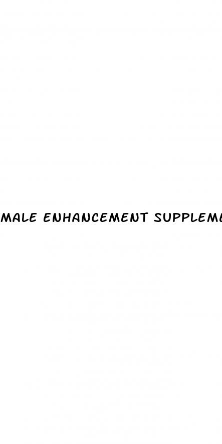 male enhancement supplement ph