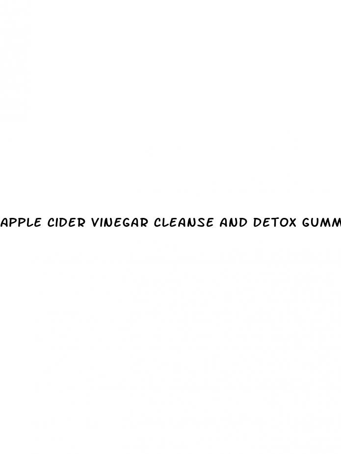 Apple Cider Vinegar Cleanse And Detox Gummies ﻿degeorge Associates