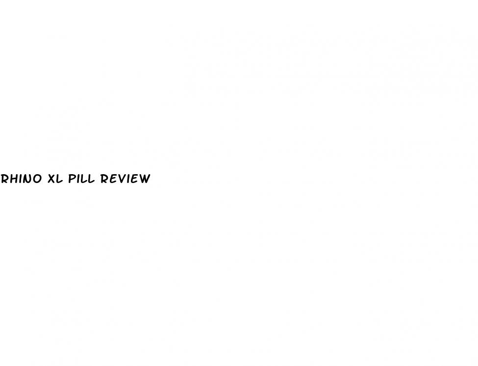 Rhino Xl Pill Review