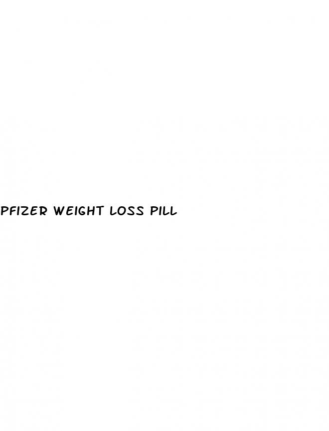 Pfizer Weight Loss Pill