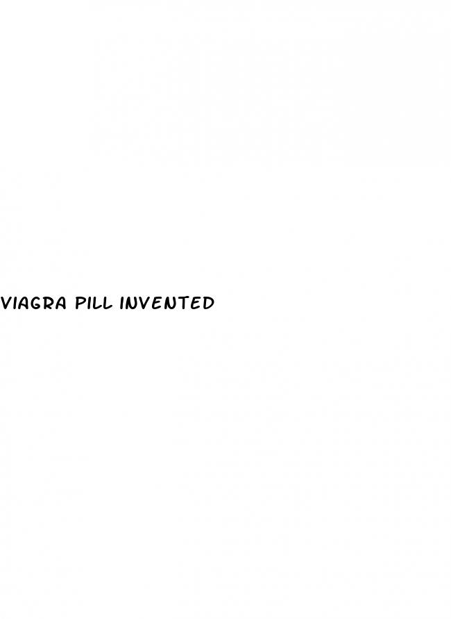 Viagra Pill Invented